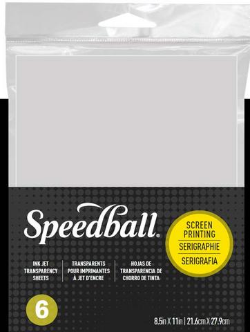 Inkjet Transparency Sheets 6Pk 8.5 X 11 | SPEEDBALL — Expresiones Perdidas