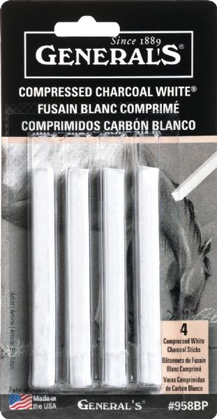 Compress Charcoal White Sticks | General's — Expresiones Perdidas