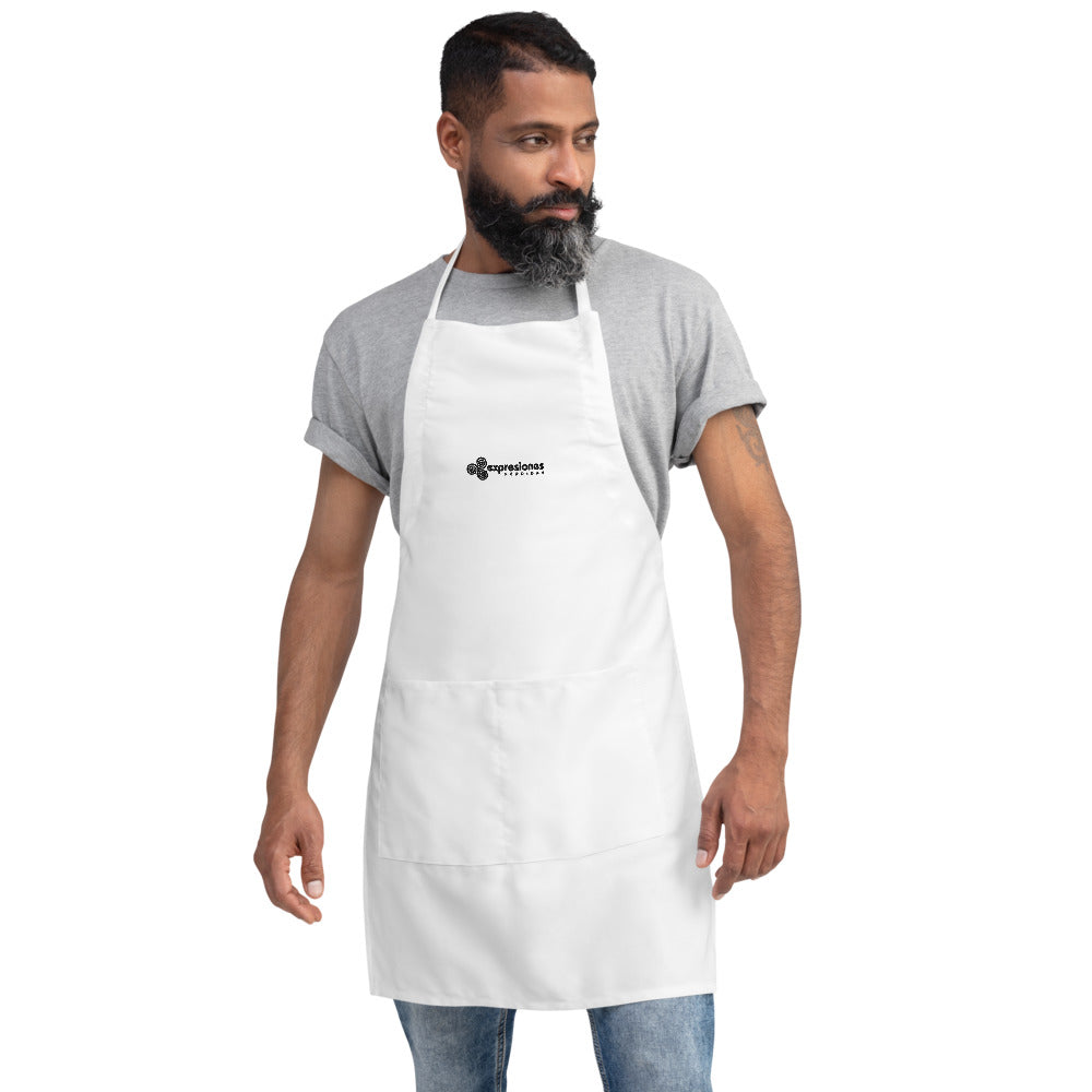 Expresiones Perdidas Embroidered Apron