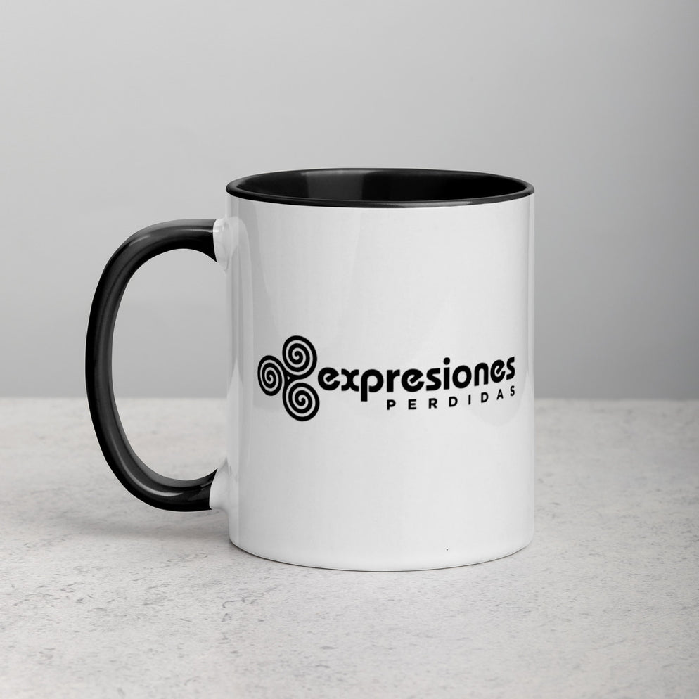 Expresiones Perdidas Mug with Color Inside